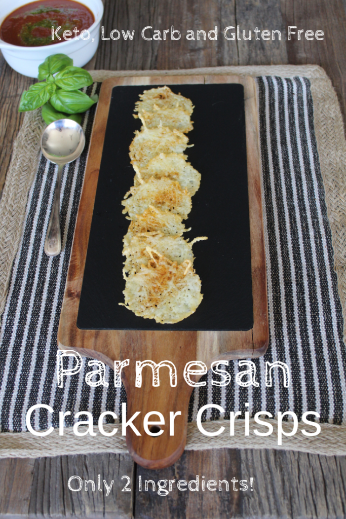 Super Easy Parmesan Cracker Crisps (Keto, Low Carb, Gluten Free) - My ...