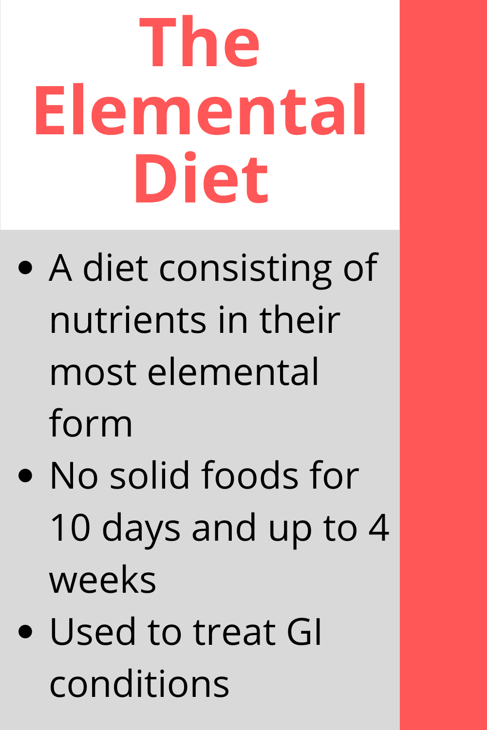 SIBO Elemental Diet - Final Thoughts - My Crash Test Life