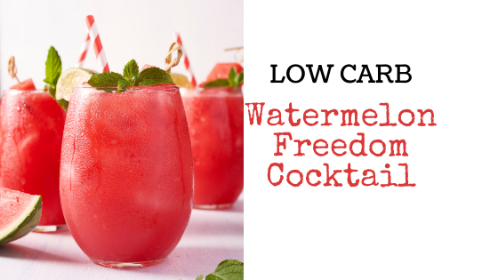 Easy Watermelon Cranberry Freedom Cocktail - My Crash Test Life