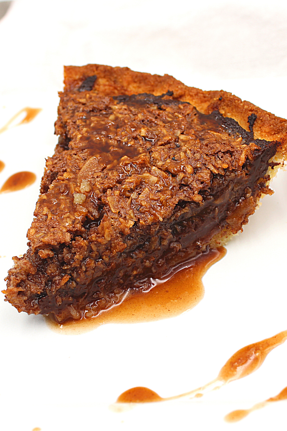 Keto Chocolate Coconut Pie - My Crash Test Life