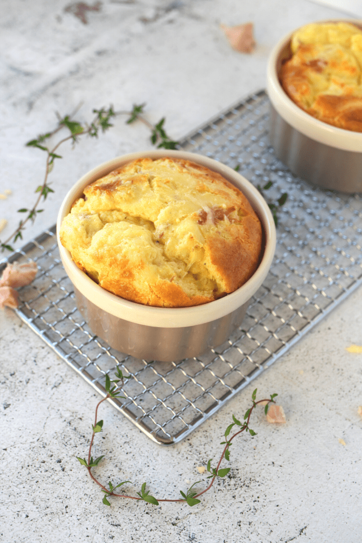Easy Keto Ham and Cheese Souffle Recipe - Gluten-free