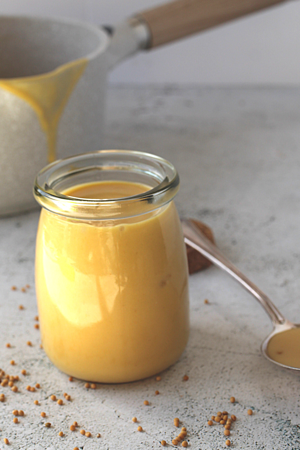 Keto Creamy Mustard Sauce - Easy Beginner Keto Condiment